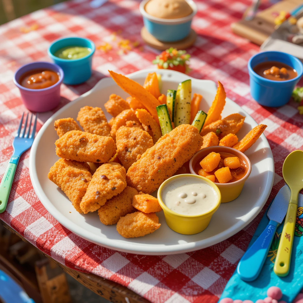 Fish Sticks & Veggie Fries – A Crispy, Kid-Friendly Classic Reinvented!